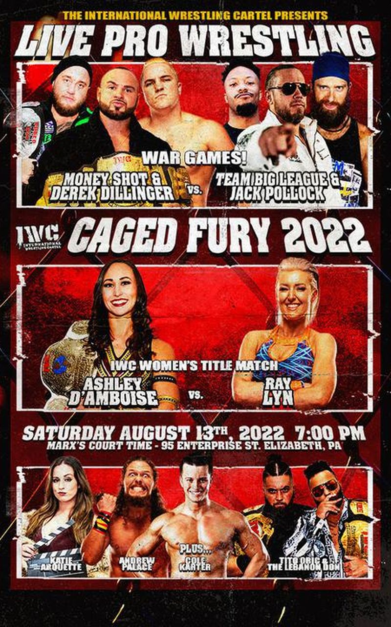 IWC: Caged Fury 2022 - Official Replay - FITE IWC: Caged Fury 2022 - Official Replay - FITE