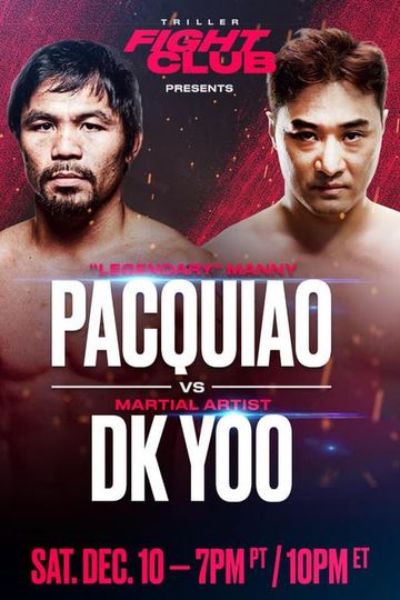 Manny Pacquiao vs. DK Yoo | Triller Exhibition - December 10, 2022 - BoxRec